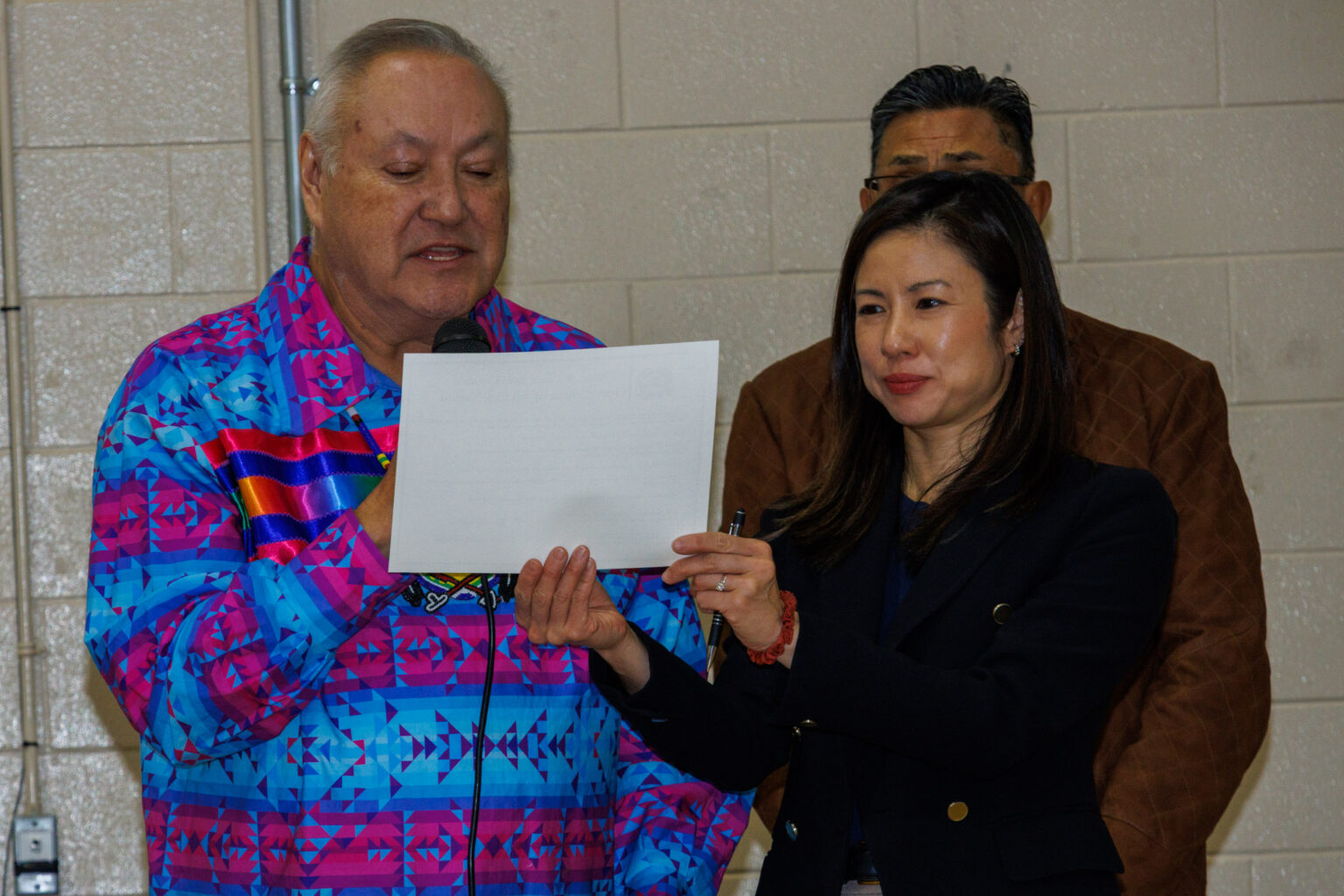 Siksika Nation welcomed its new leadership today. - Aitsiniki Magazine
